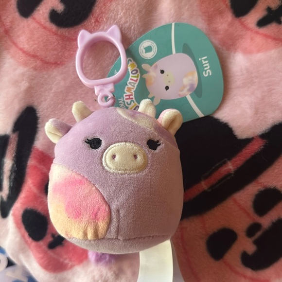 Squishmallows | Toys | Suri The Sunset Cow Squishmallow Clip Nwt | Poshmark